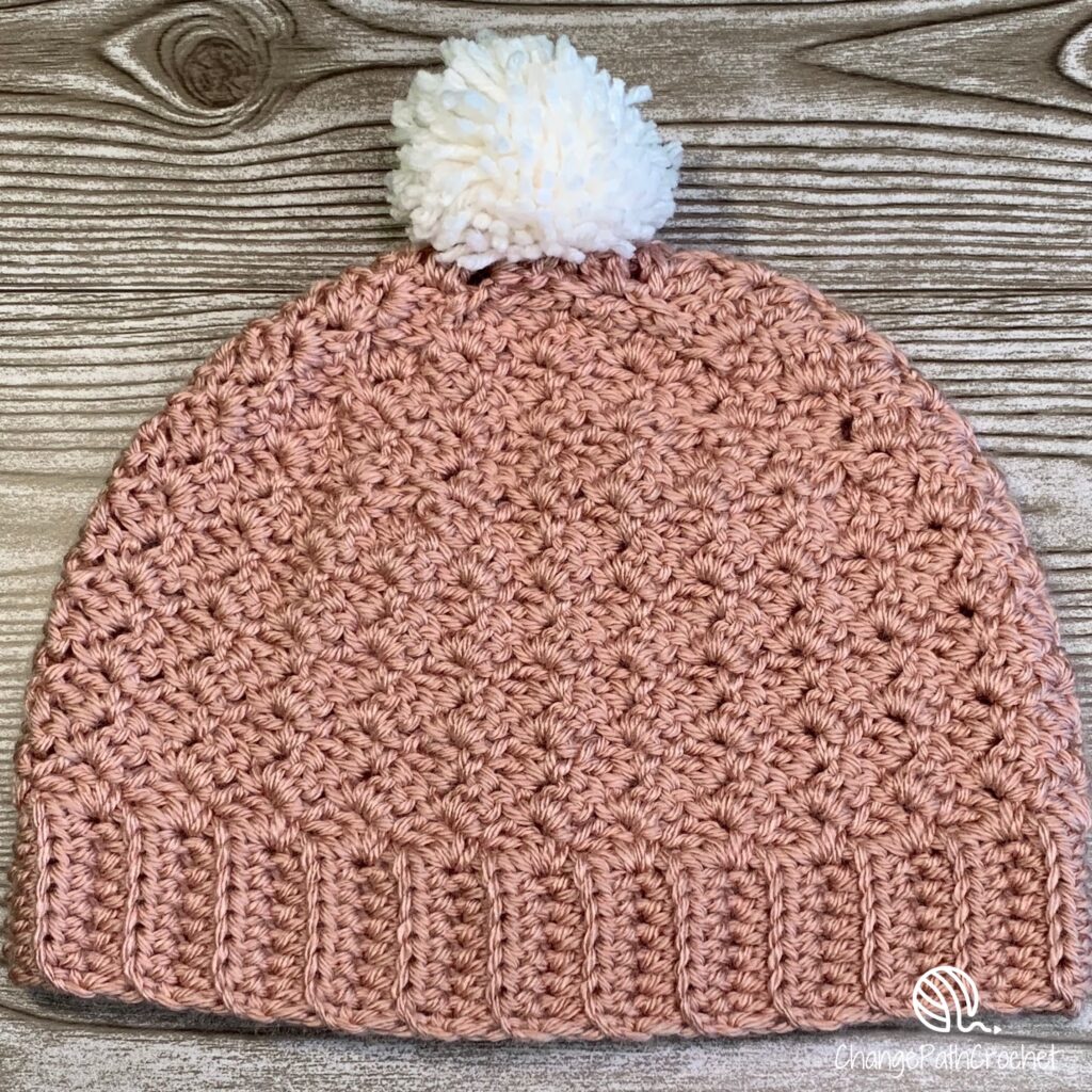 Cross Hatch Hat Crochet Pattern - Change Path Crochet