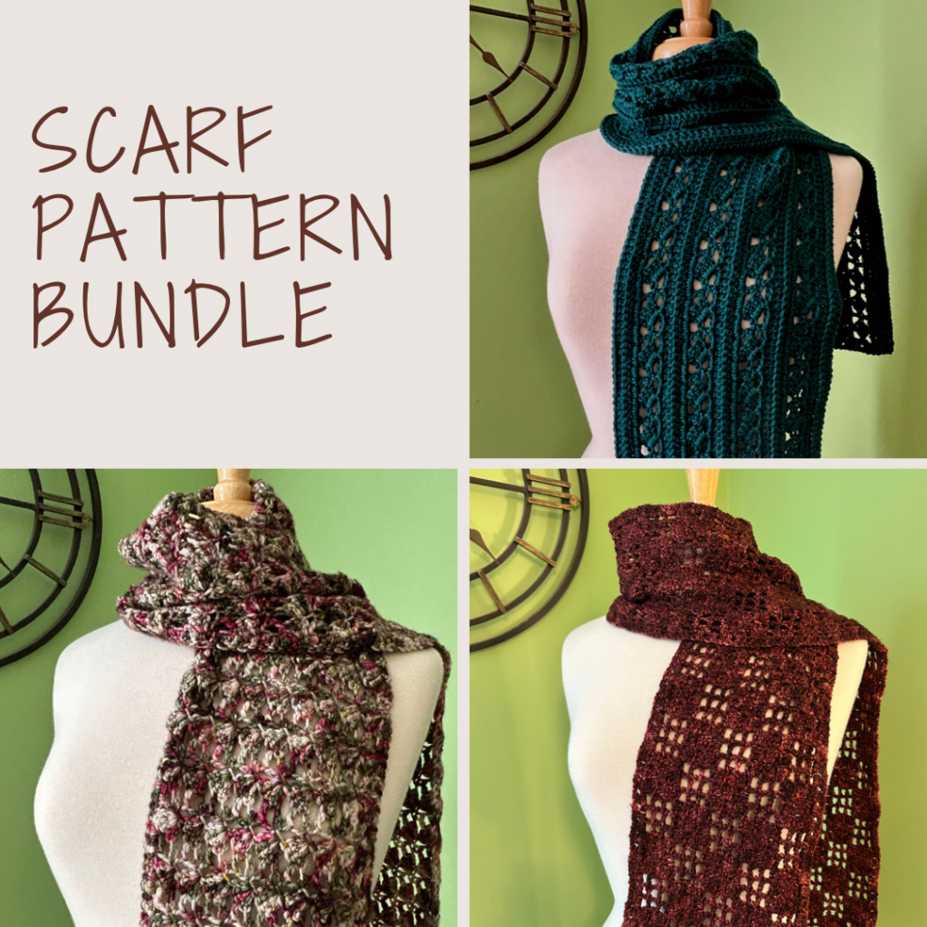 Fashion Scarf Pattern Bundle – Change Path Crochet