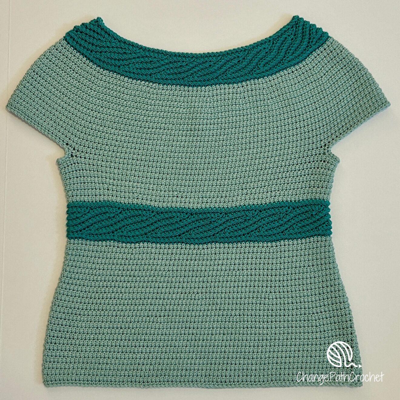 Empire Waves Top Crochet Pattern – Change Path Crochet