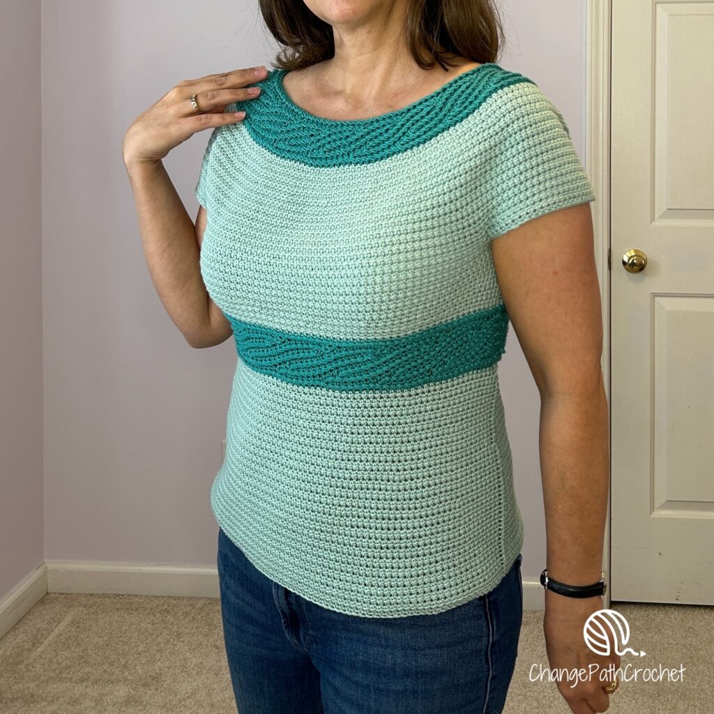 How to Link Double Crochet Stitches to Eliminate Gaps – Change Path Crochet