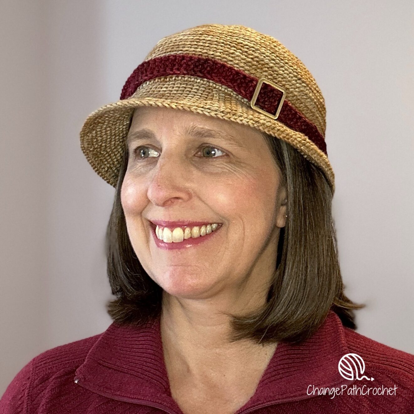 Cachet Cloche Hat Crochet Pattern – Change Path Crochet